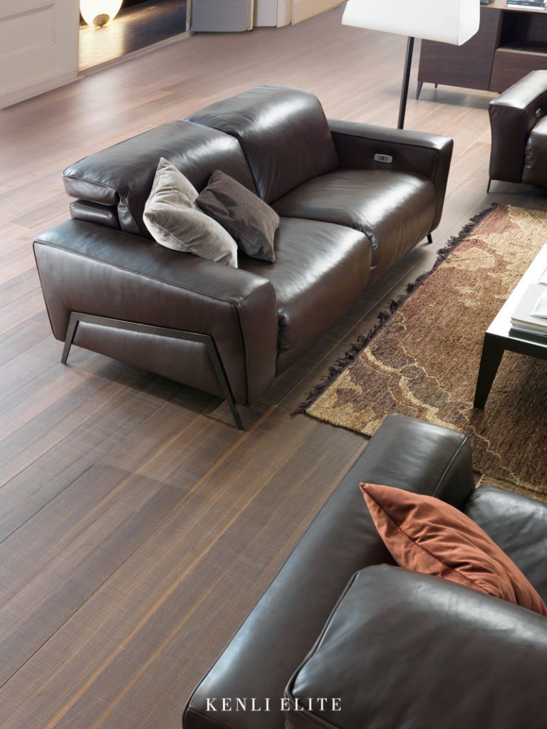 Sofa da thật BELLAGIO 957E - | Chateau d'Ax | Kenli Elite phân phối độc ...