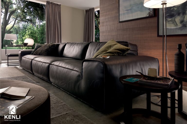 Sofa da thật AVENUE 3814 - | Chateau d'Ax | Kenli Elite phân phối độc quyền